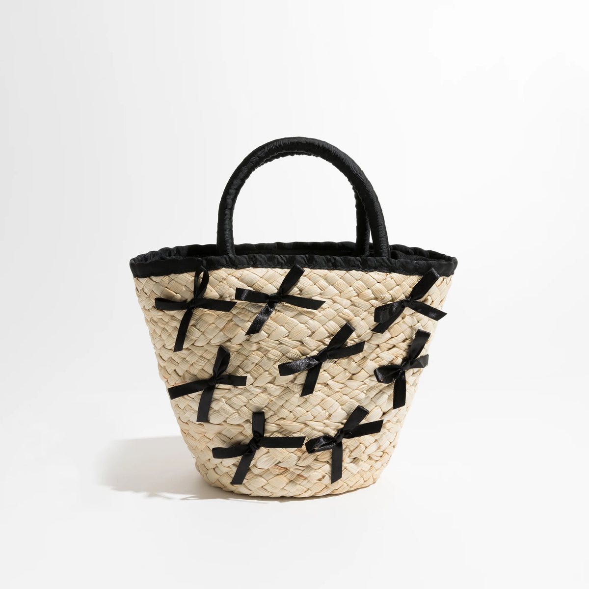 Coquette Butterfly Straw Tote Bag | SweetCaro Hawaii