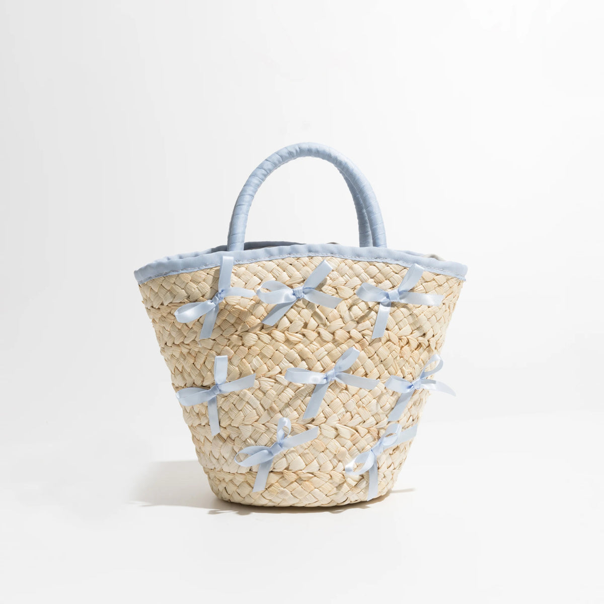 Coquette Butterfly Straw Tote Bag | SweetCaro Hawaii